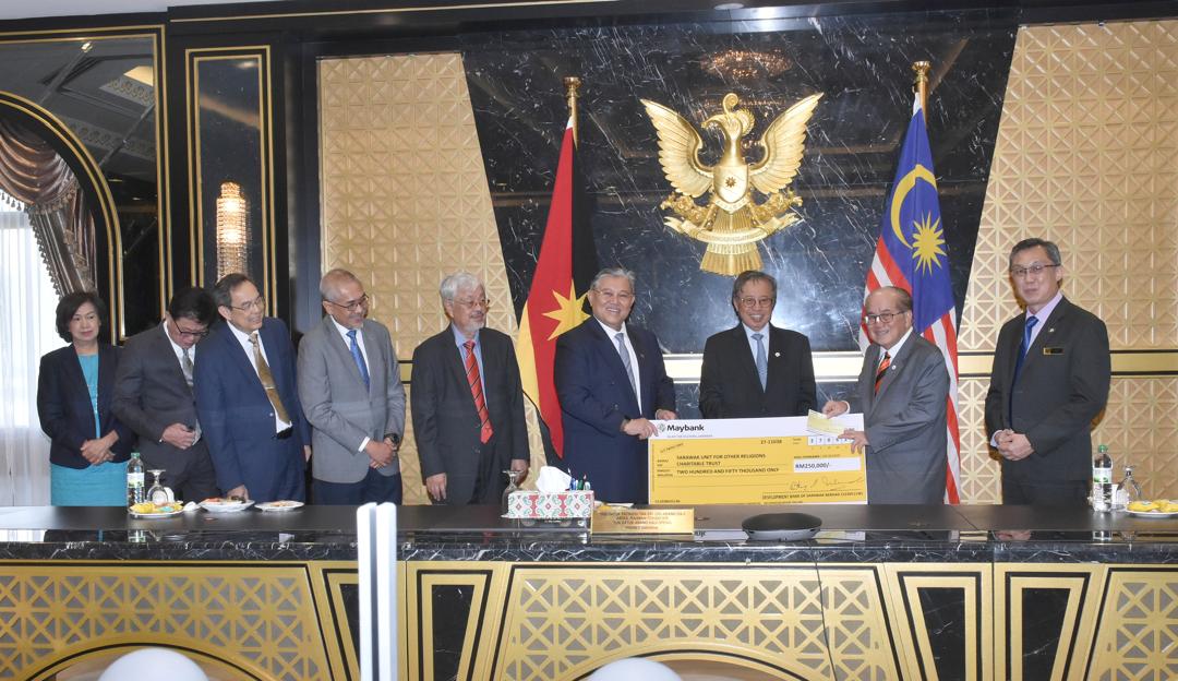 Contribution To Tabung Baitulmal Sarawak (TABUNG ZAKAT) And Unit For ...